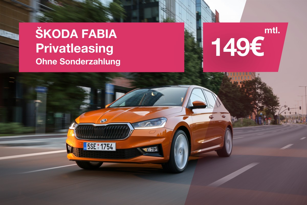 Leasing Angebote Skoda Fabia